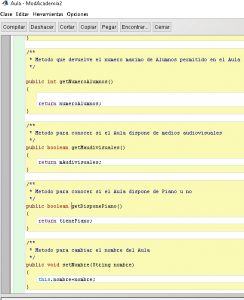 Organizar código en BlueJ - Curso de Java con BlueJ