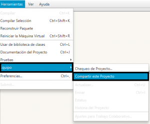 Compartir proyectos de BlueJ en repositorios como Github