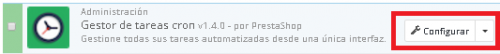 Programar copias de seguridad base de datos en Prestashop
